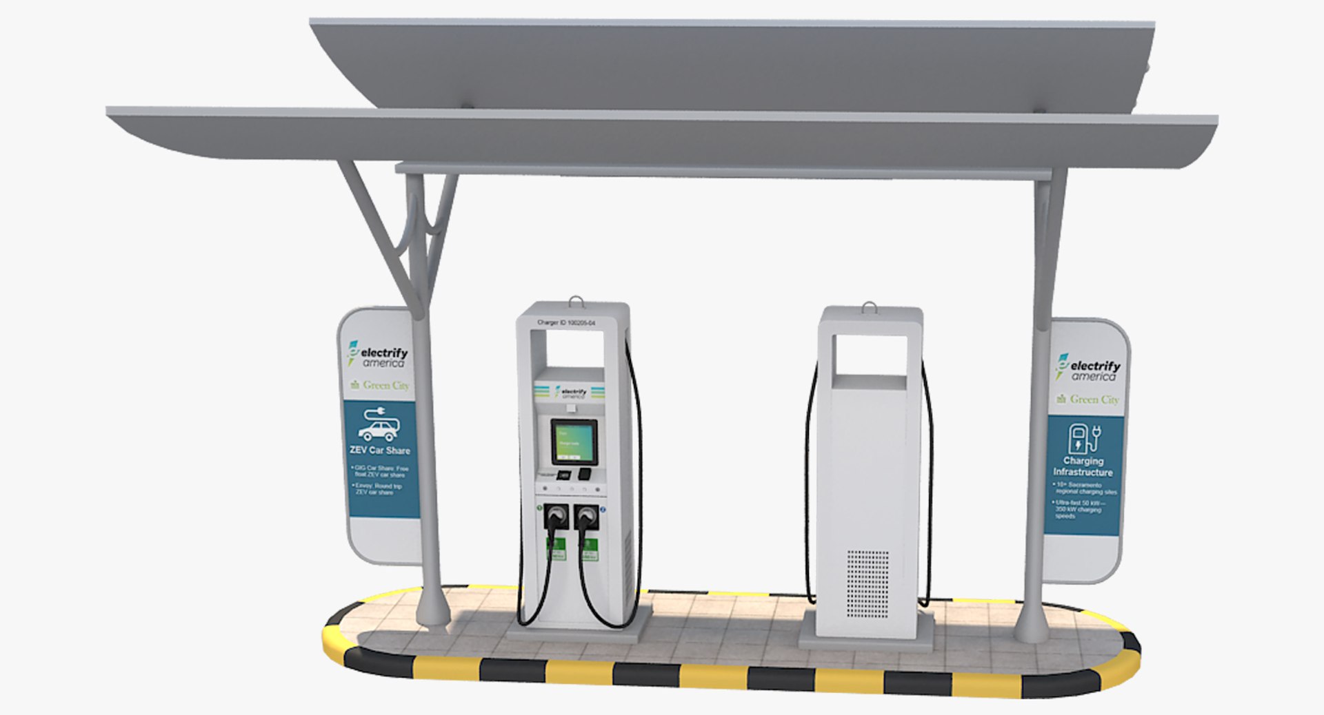 3D Ev Charging 1 - TurboSquid 1408373