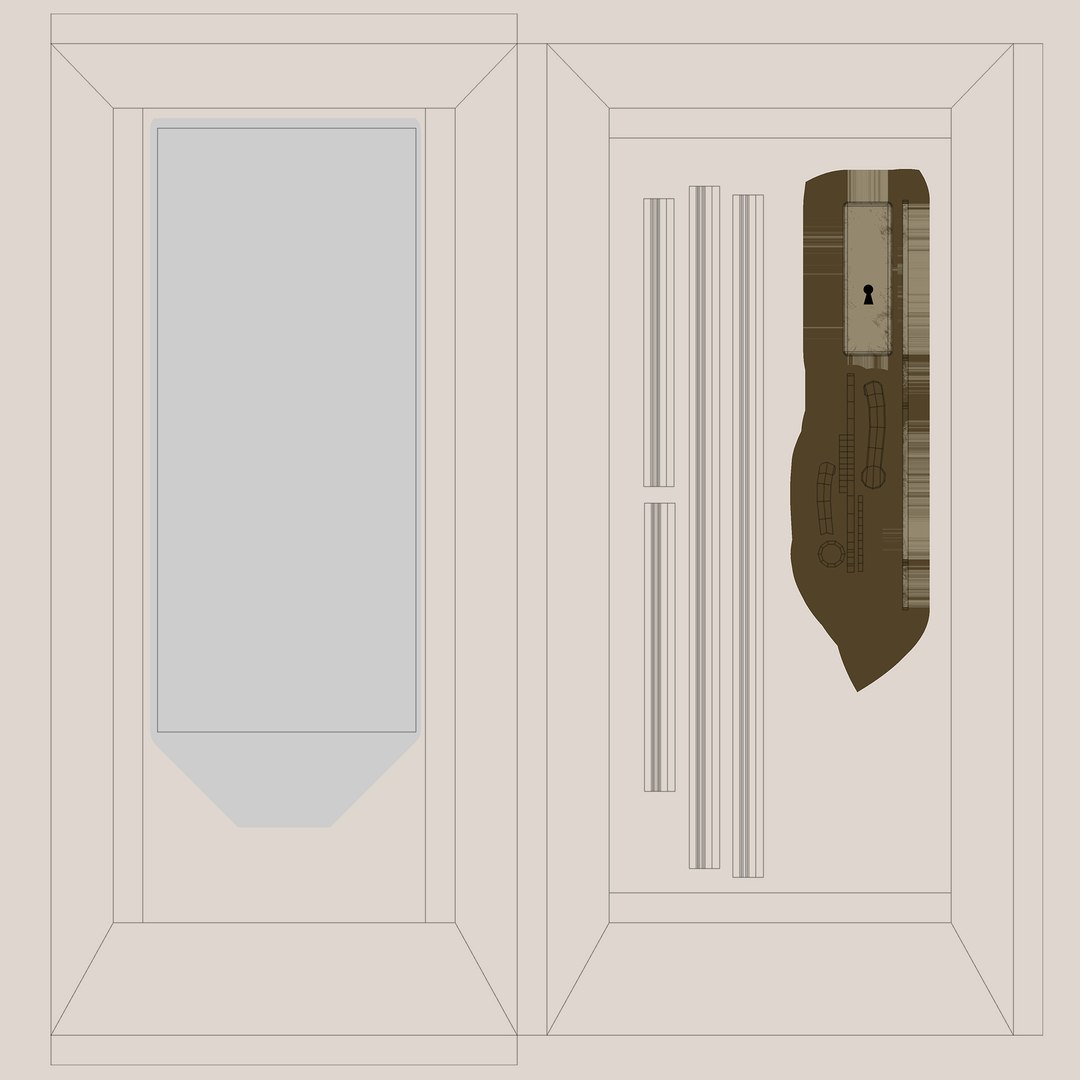 3D Room Door Model - TurboSquid 1169223