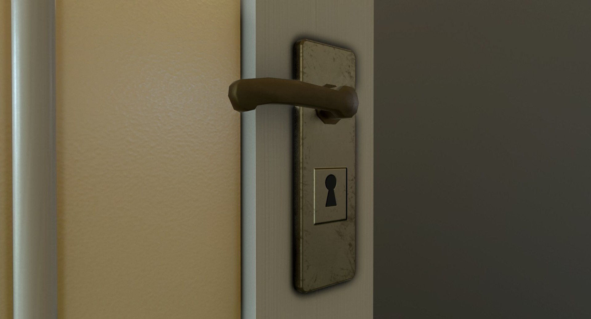 3D Room Door Model - TurboSquid 1169223