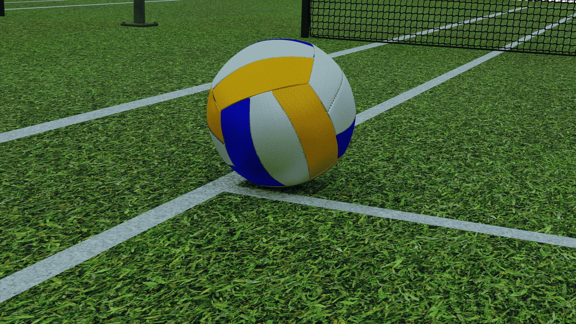 3D Volleyball 3D Model - TurboSquid 2343387