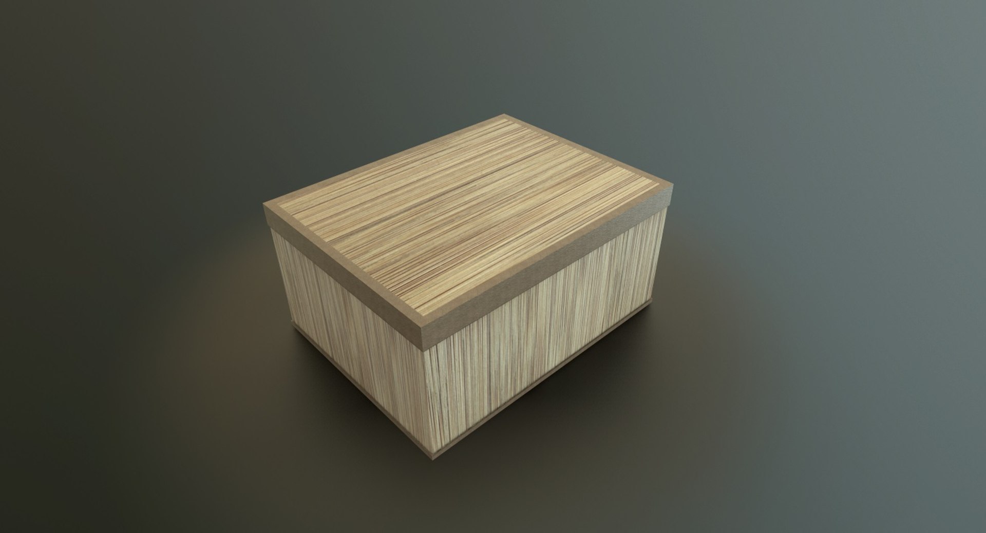 Bamboo Box Model - TurboSquid 1203415