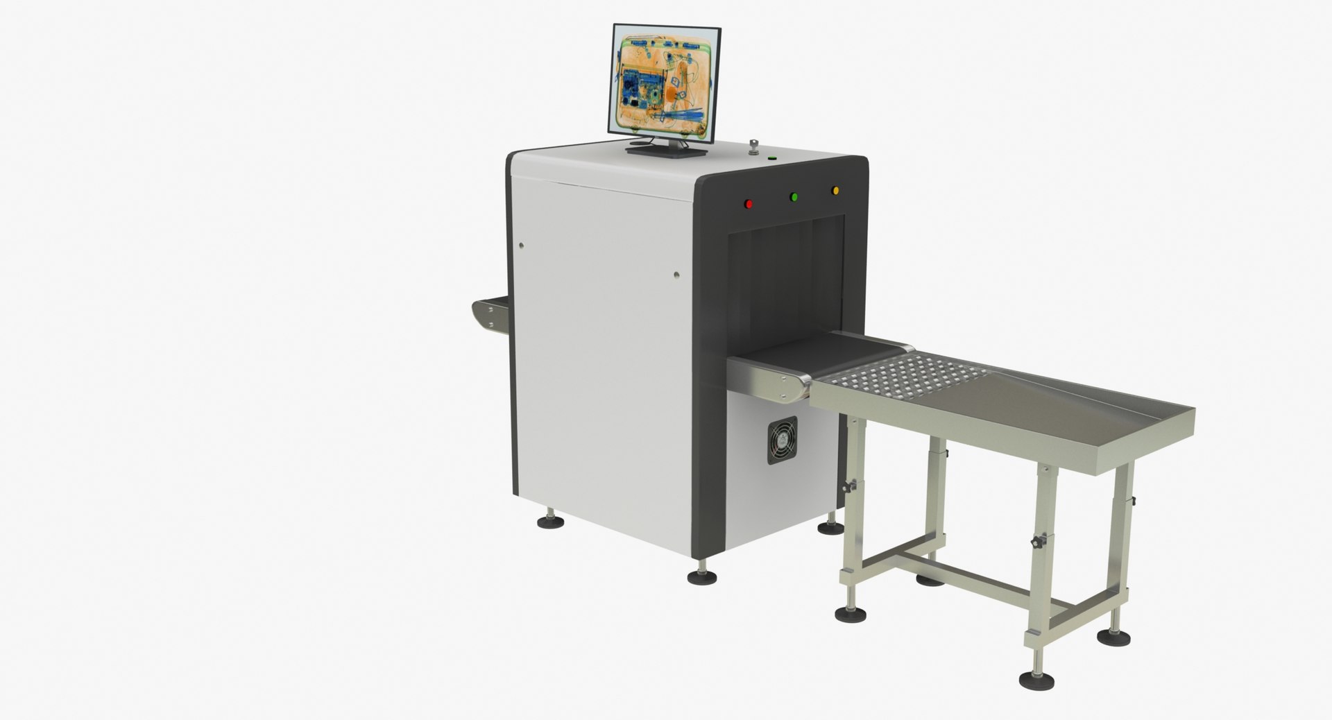 X-ray conveyor 3D - TurboSquid 1381285