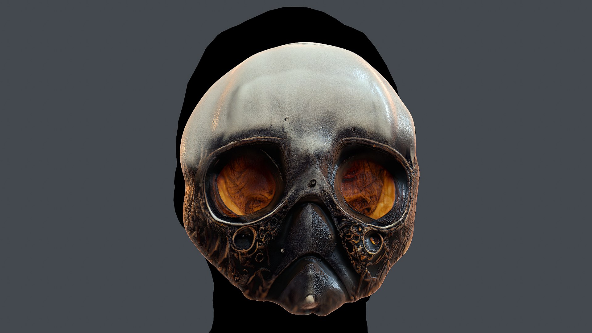 Gas Mask Printable Helmet Scifi Character Game Space Model - TurboSquid ...