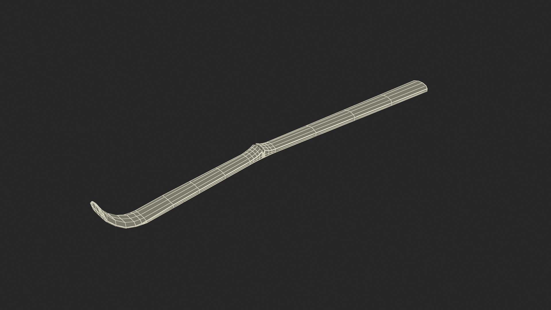 Matcha Tea Bamboo Spoon 3D Model - TurboSquid 2214172