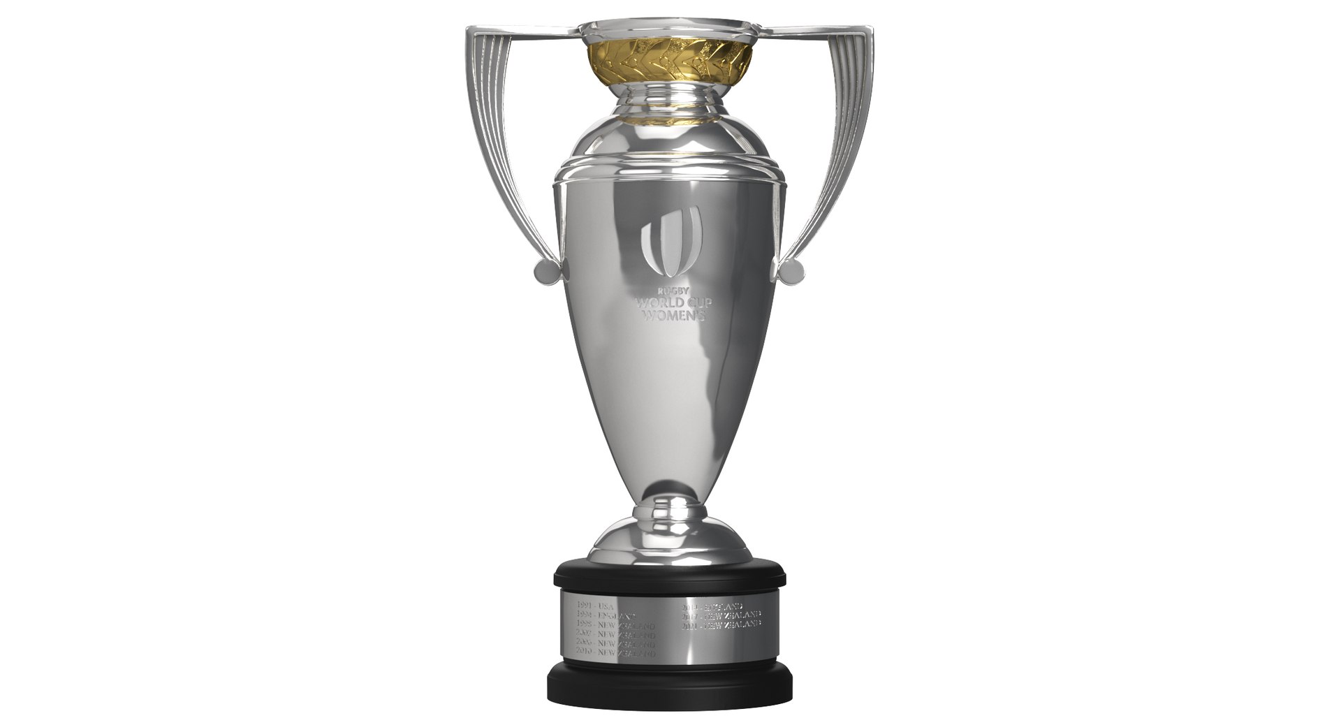 3D Rugby World Cup Trophy For Women - TurboSquid 2181259