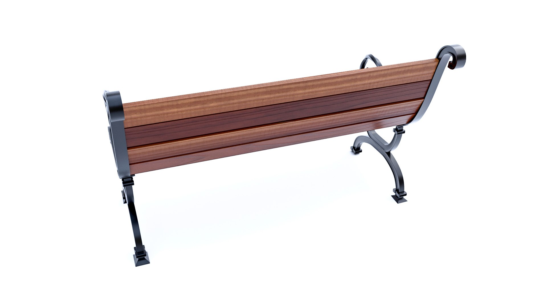 3D bench furniture seat model - TurboSquid 1682487