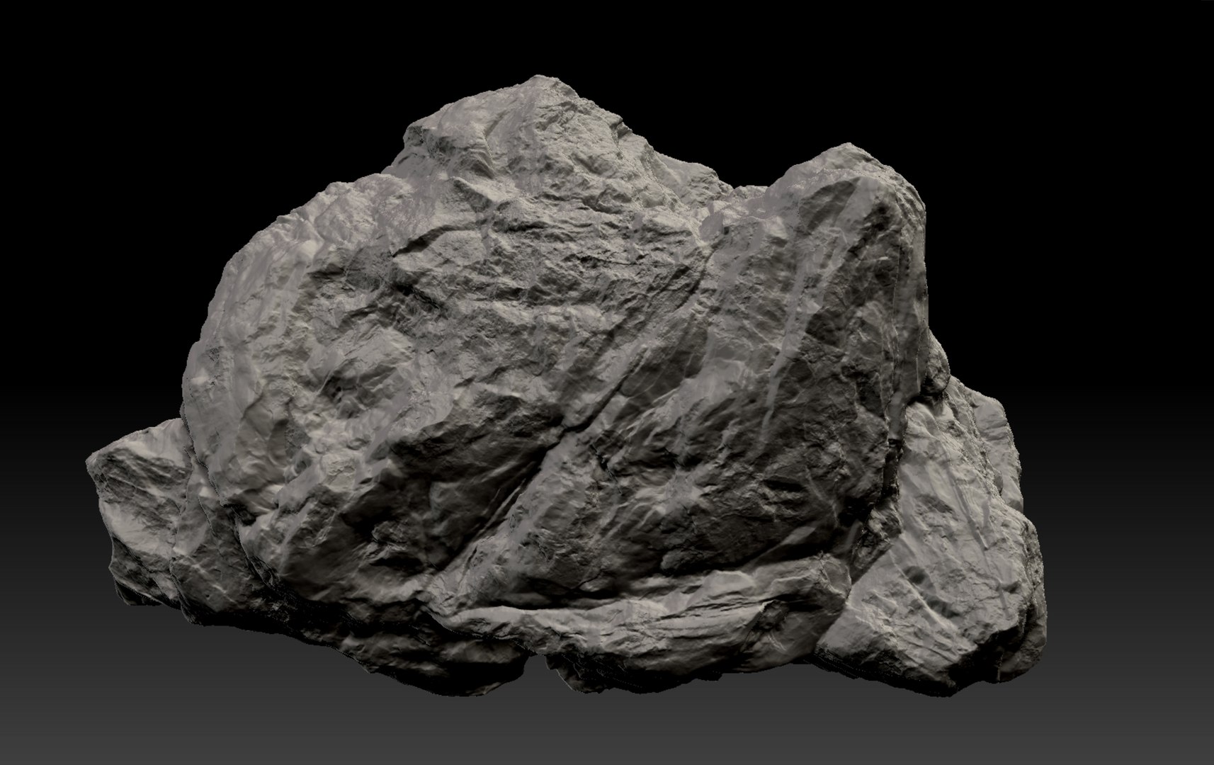 3D Rock Game Ready Model - TurboSquid 1835188