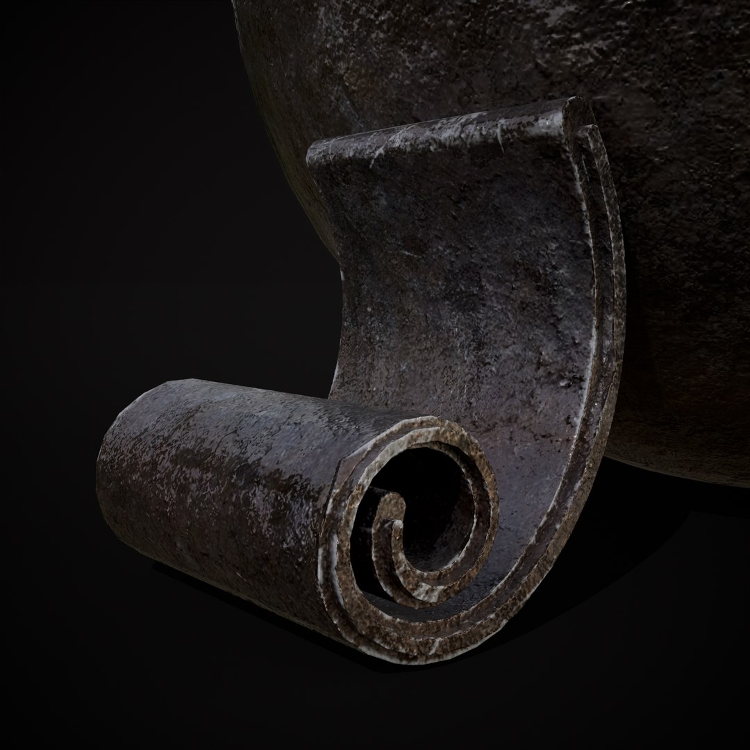 3D model Iron Garden Vase - TurboSquid 2103831
