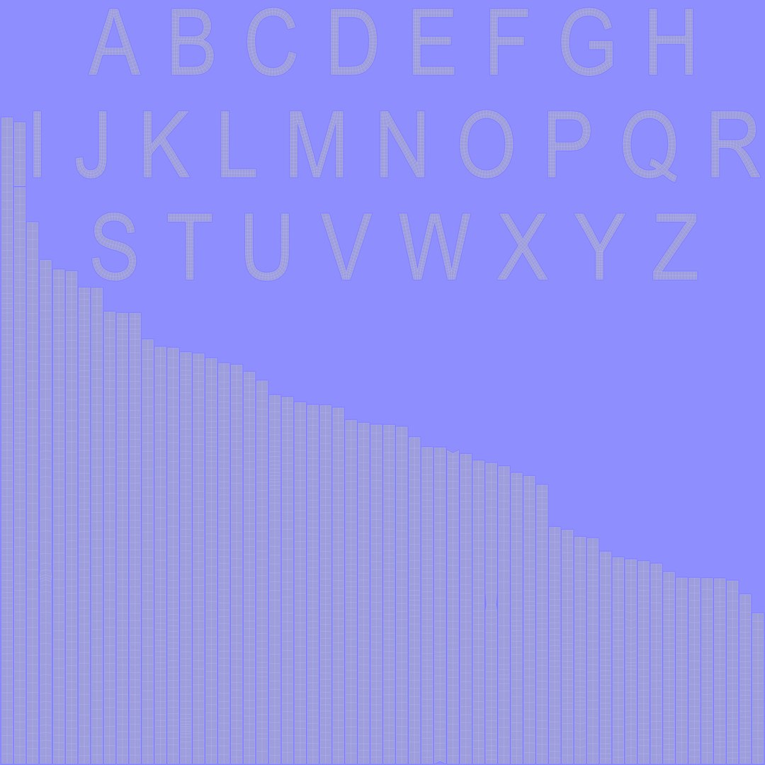 3D Wood Alphabet - TurboSquid 2006321