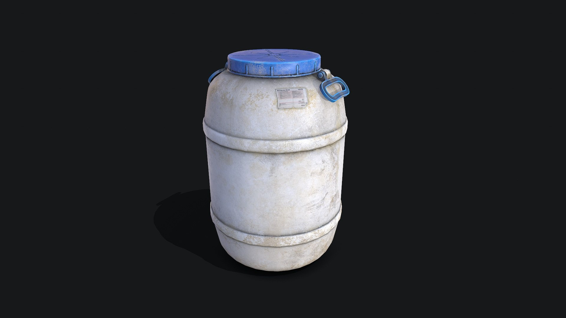 Explosive Storage 3D Model - TurboSquid 2152788