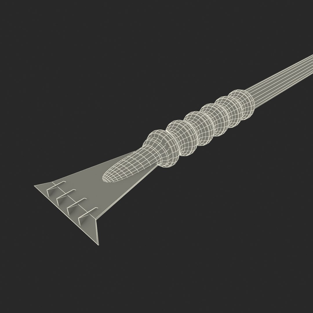 3d Ice Car Scraper Model