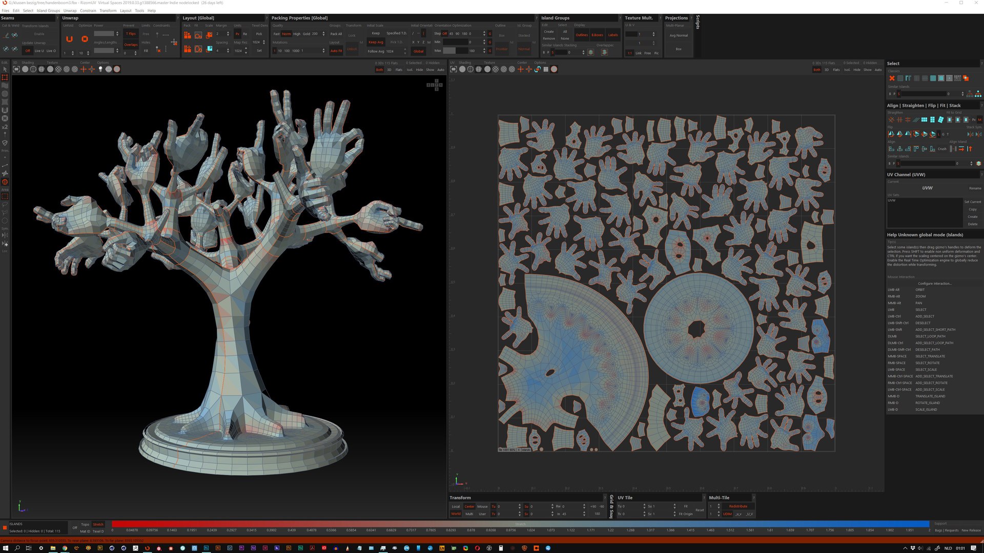 3D Tree Hands Model - TurboSquid 1475556
