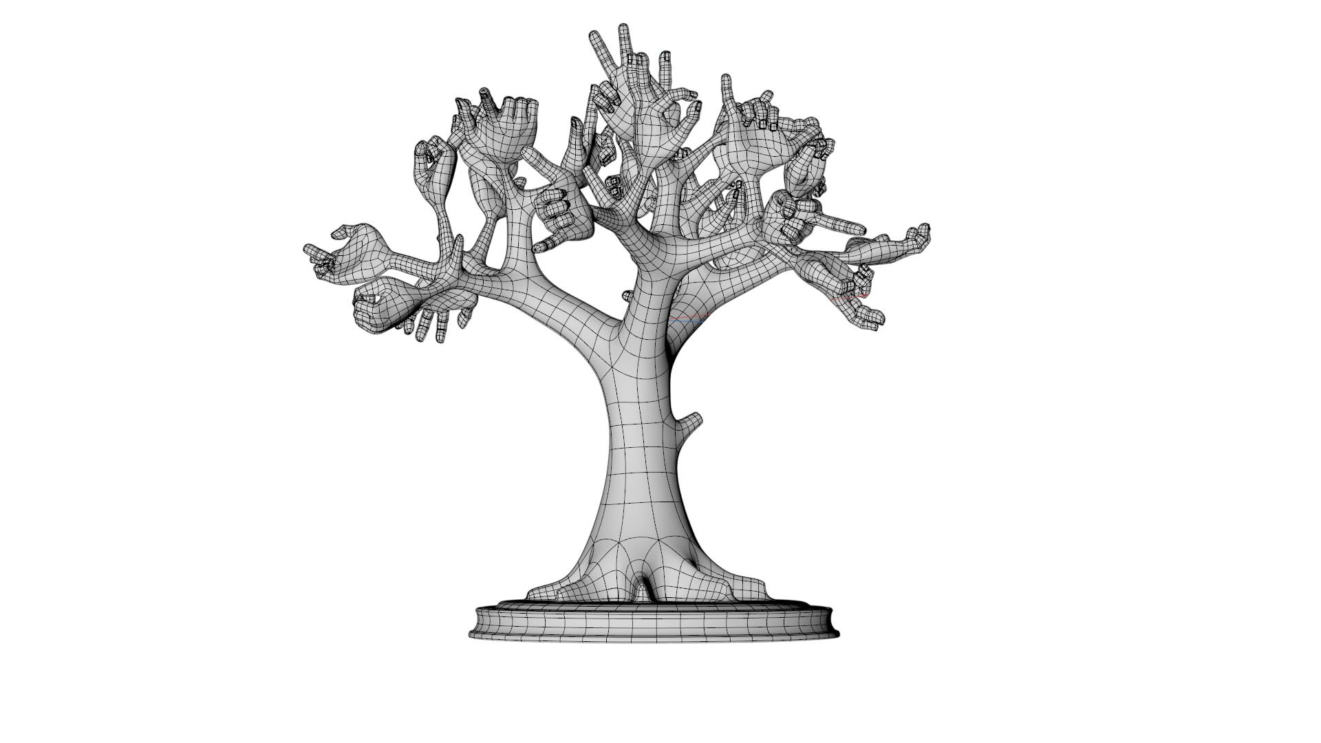 3D Tree Hands Model - TurboSquid 1475556