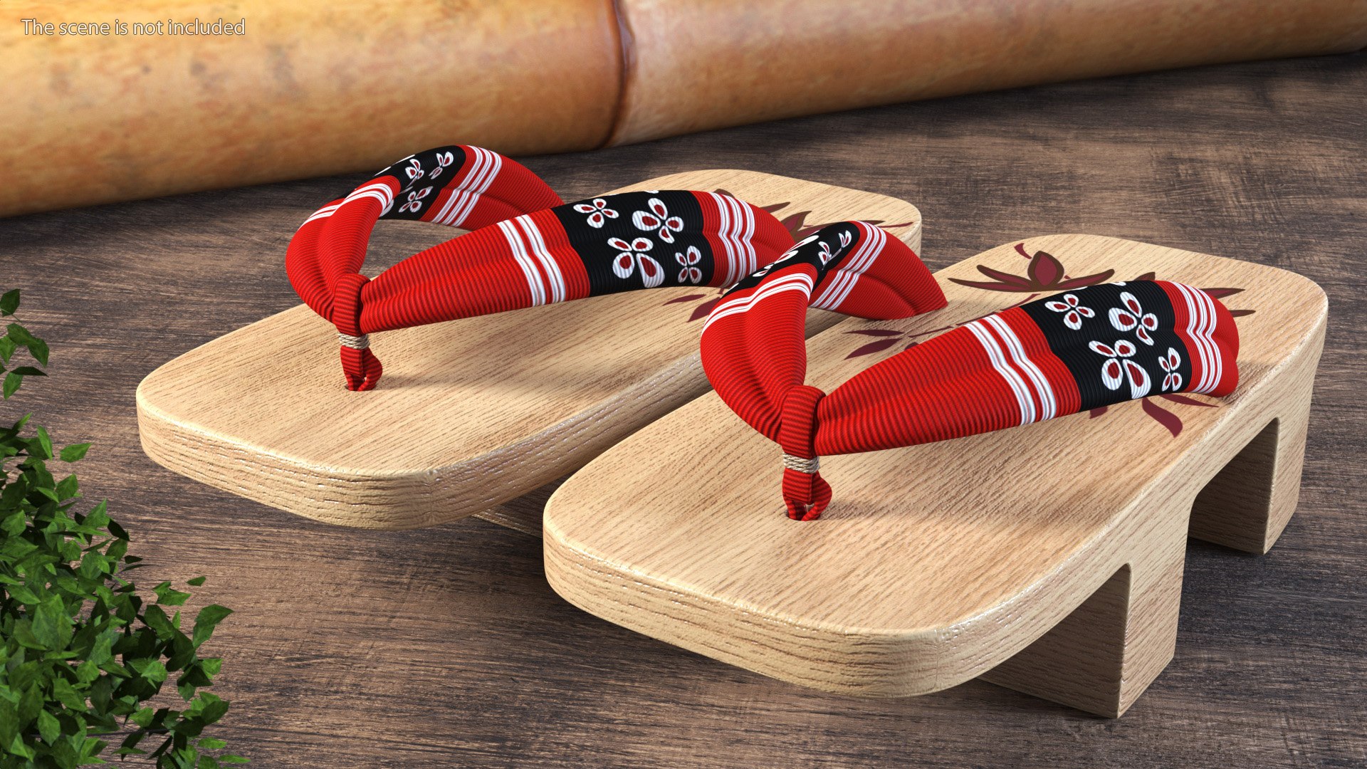 3D Traditional Japanese Clogs Collection Model - TurboSquid 2061943