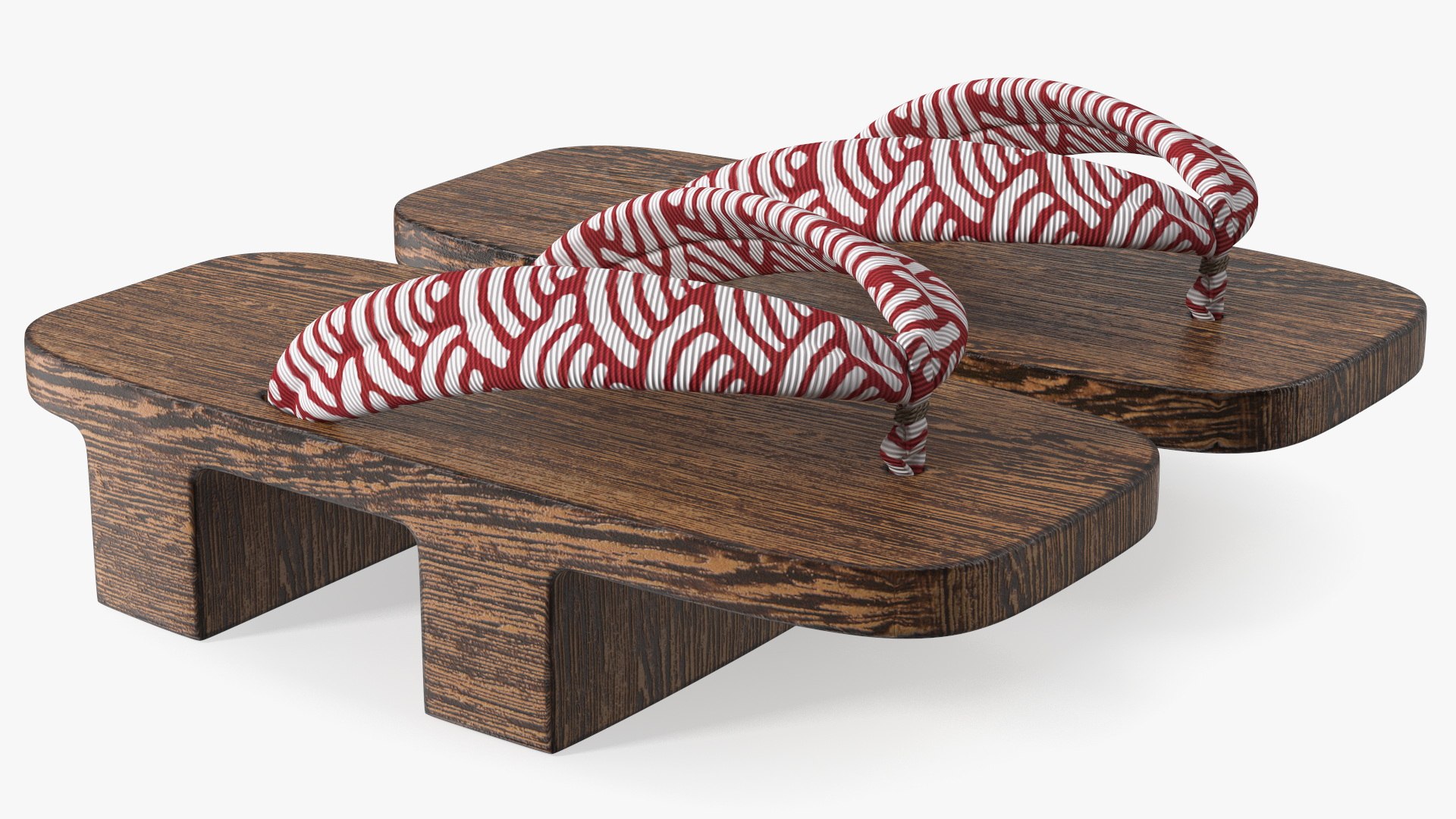 3D Traditional Japanese Clogs Collection model - TurboSquid 2061943