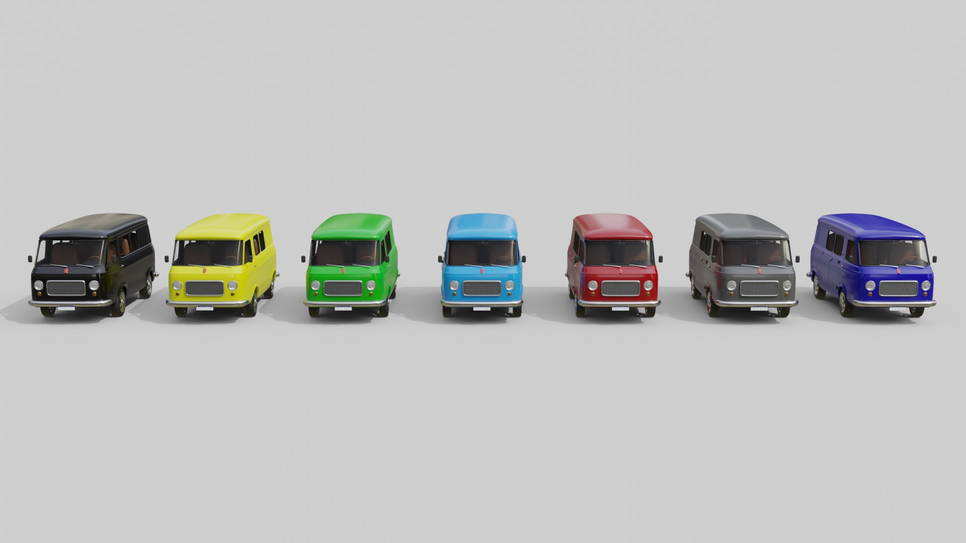 3D Model Vintage Van - TurboSquid 2272249