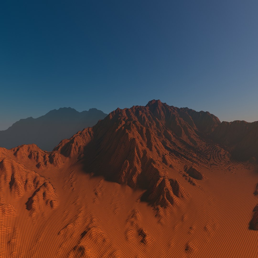 Mountains Snow N3 3D Model - TurboSquid 1962080