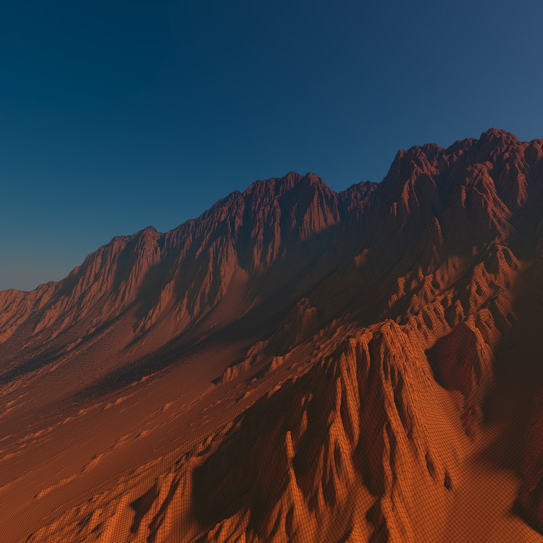 Mountains Snow N3 3D Model - TurboSquid 1962080