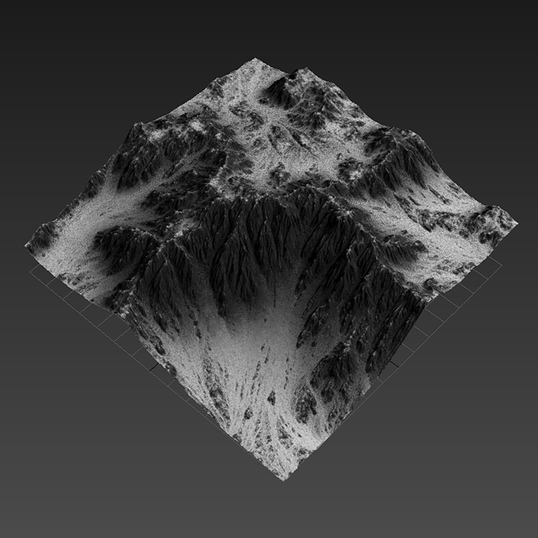 Mountains Snow N3 3D Model - TurboSquid 1962080