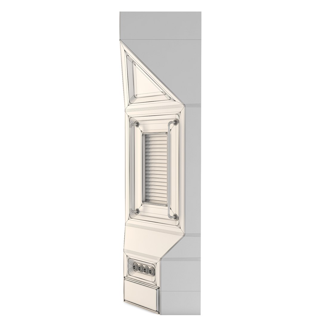 3D Space Station Wall - Corner Inside - TurboSquid 2199851