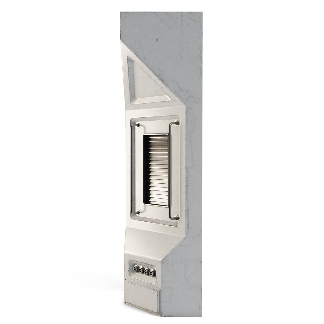 3D Space Station Wall - Corner Inside - TurboSquid 2199851