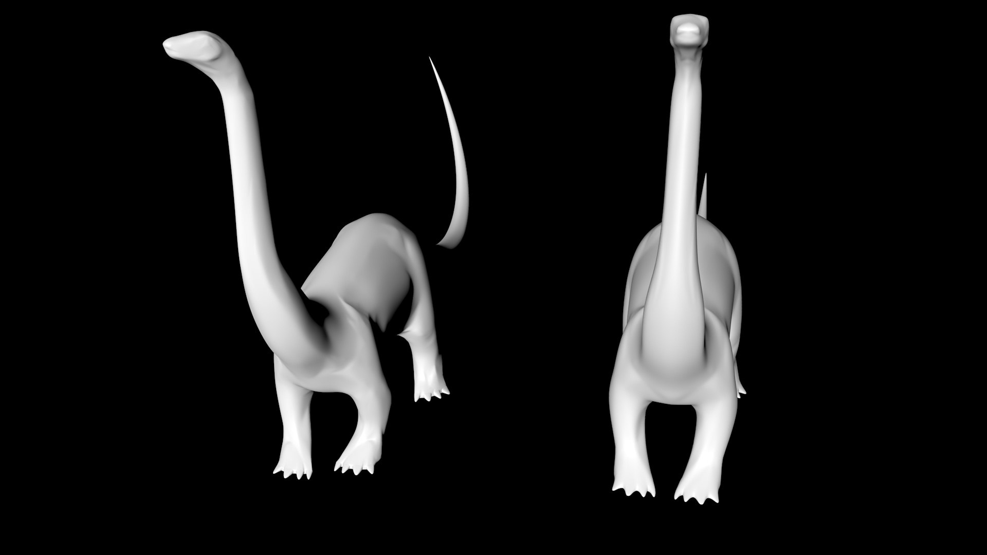 3D Diplodocus Dinosaur Model - TurboSquid 1689065