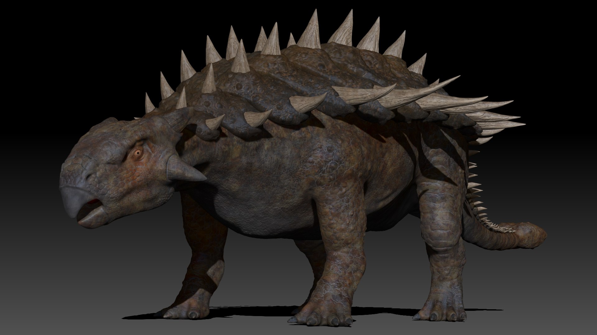 Ankylosaurus Sculpt Project 3D Model - TurboSquid 2101533