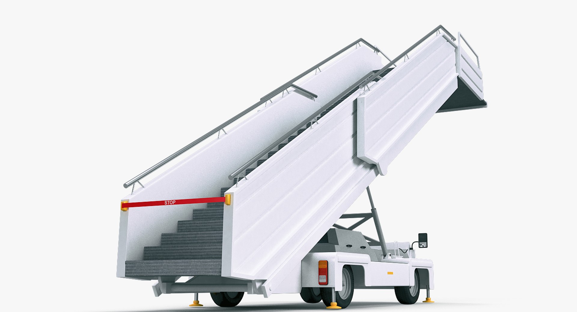 Passenger Steps Tld Abs-580 3D - TurboSquid 1250613
