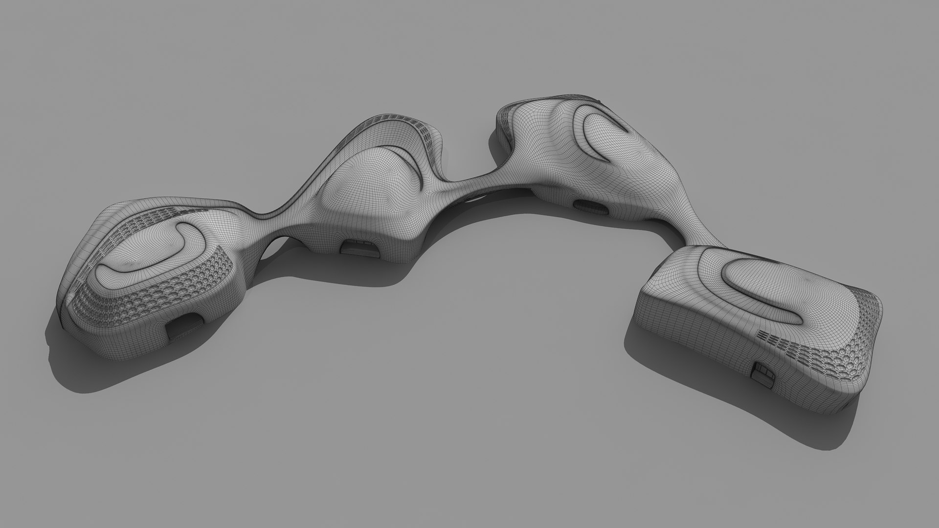 0104 - Organic Building 3D Model - TurboSquid 2236031