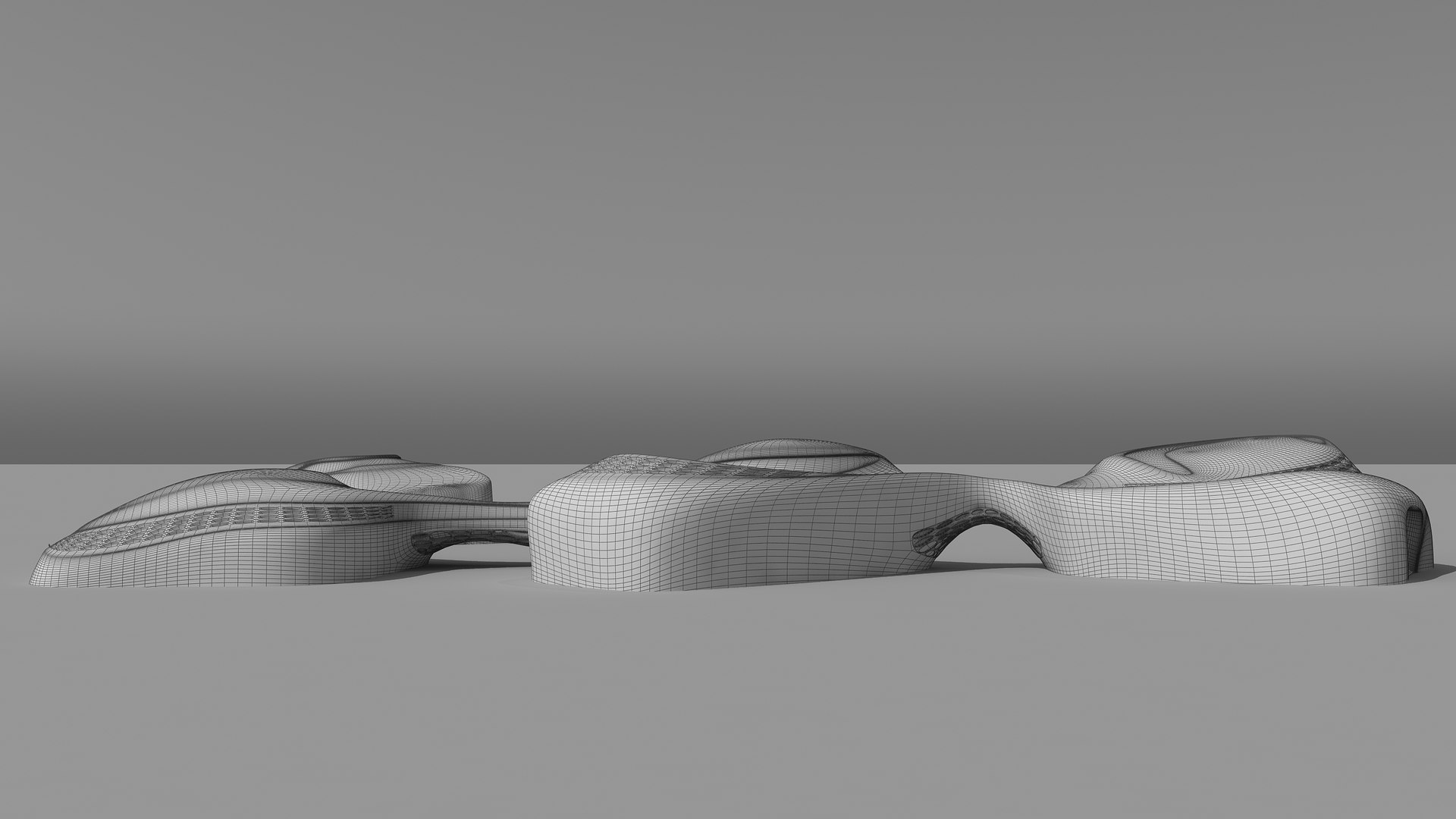 0104 - Organic Building 3D Model - TurboSquid 2236031