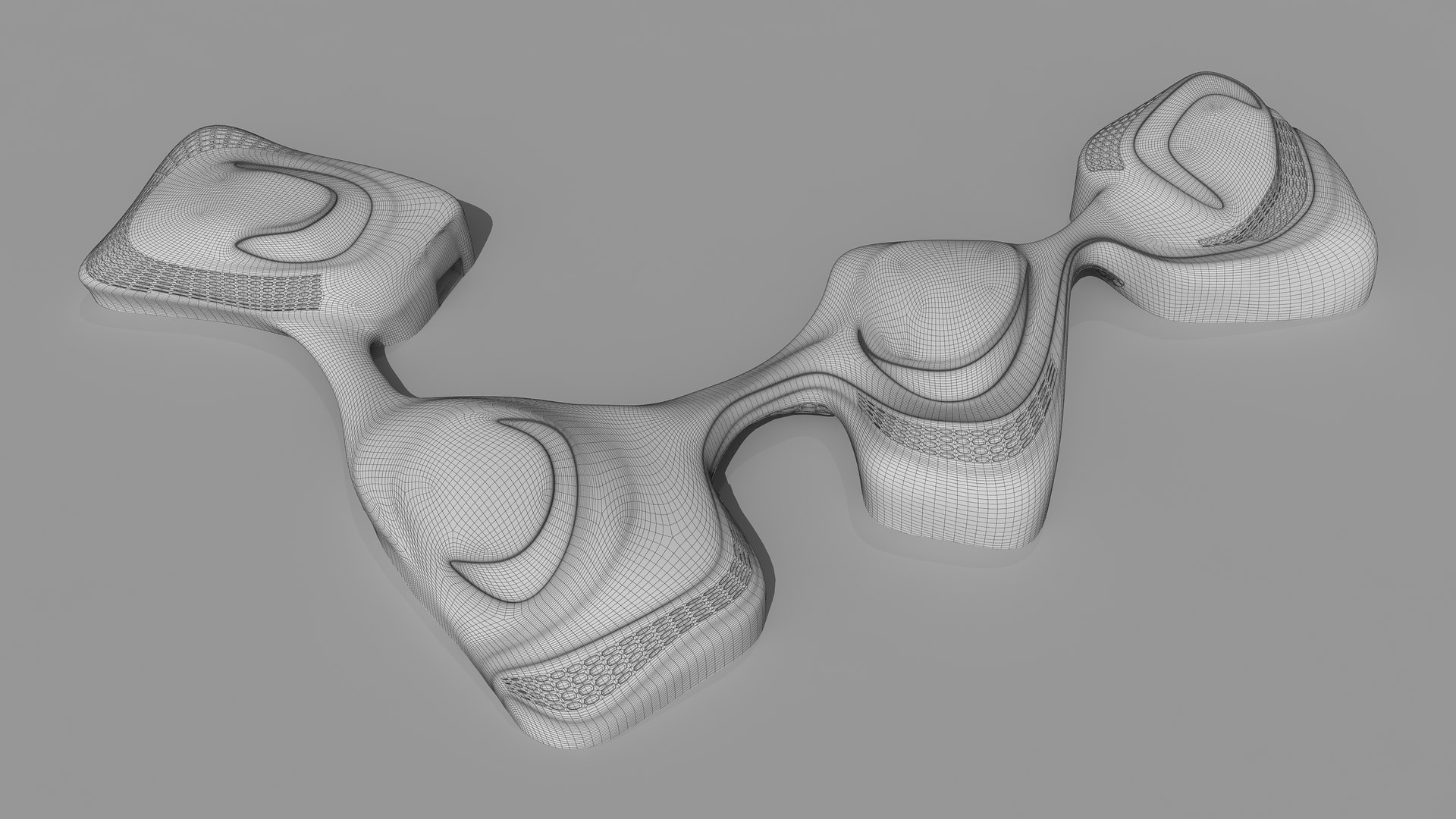 0104 - Organic Building 3D Model - TurboSquid 2236031