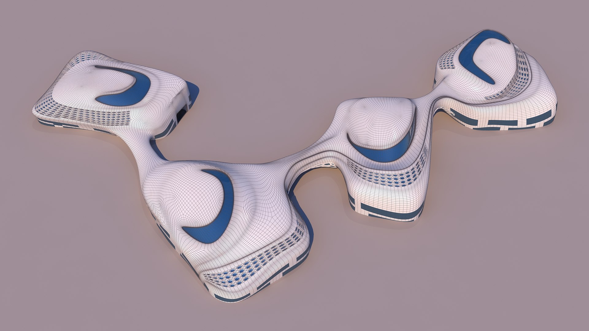 0104 - Organic Building 3D Model - TurboSquid 2236031