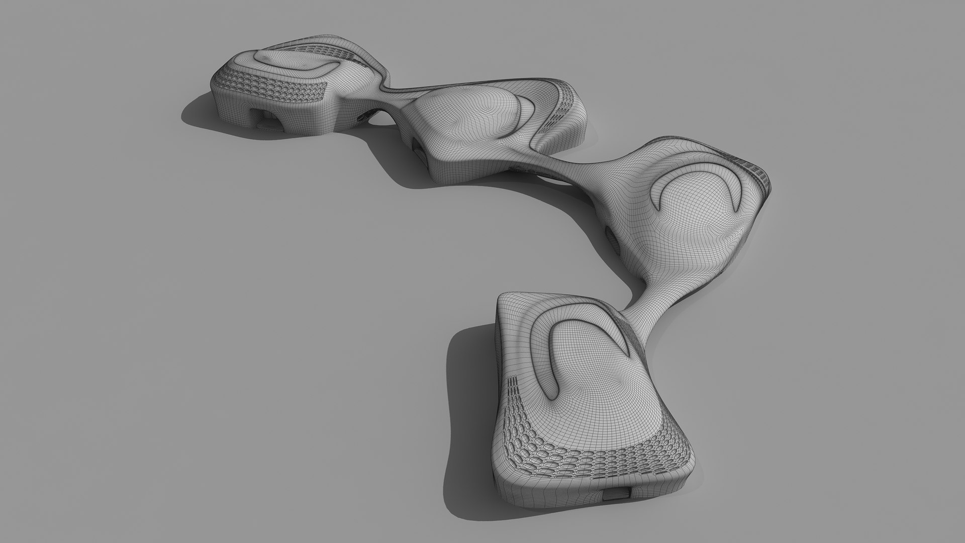 0104 - Organic Building 3D Model - TurboSquid 2236031