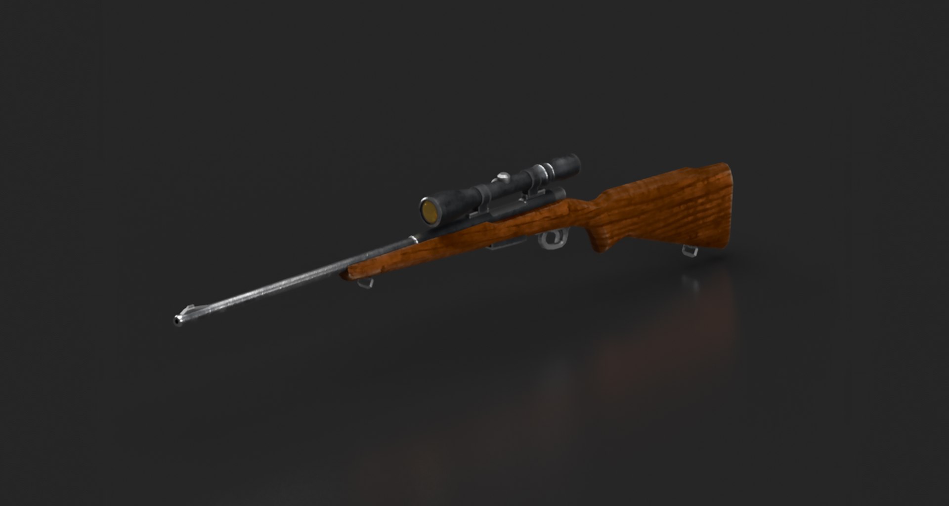 Hunting Rifle 3D Model - TurboSquid 1360314