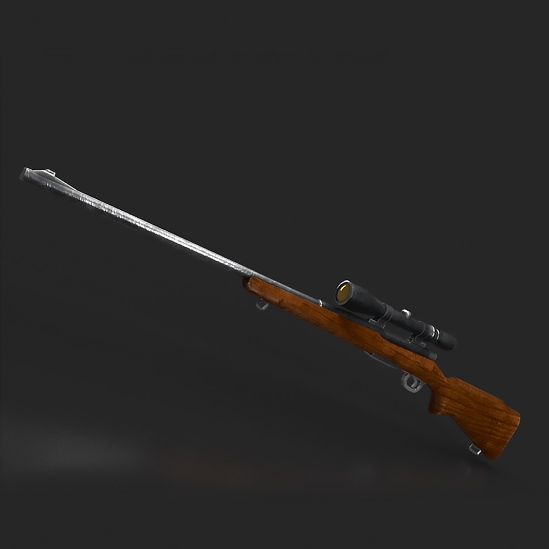 Hunting Rifle 3D Model - TurboSquid 1360314