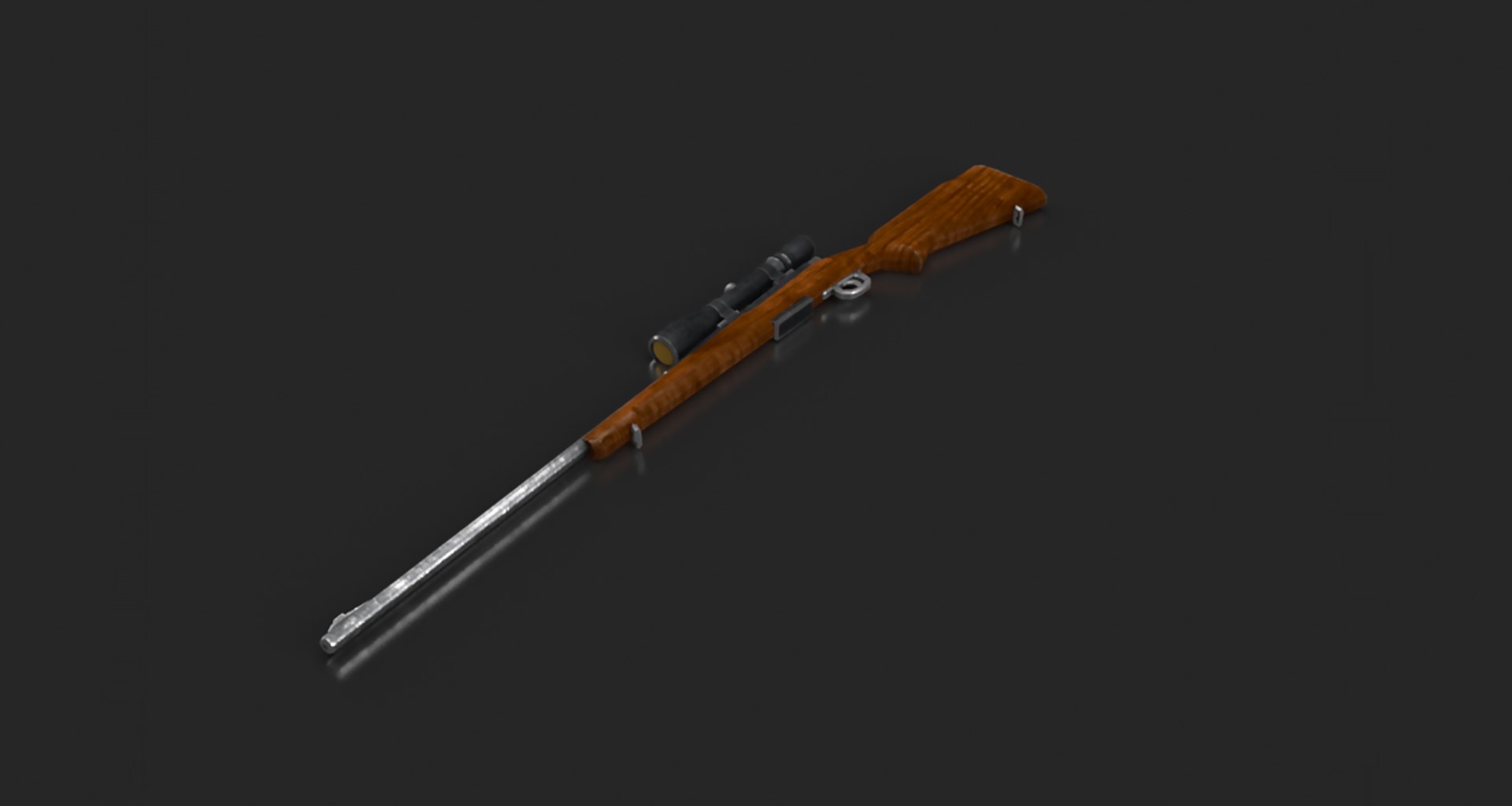 Hunting Rifle 3D Model - TurboSquid 1360314