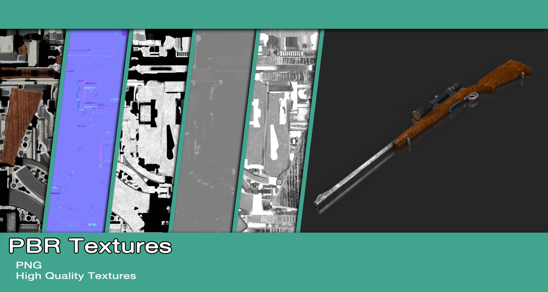 Hunting Rifle 3D Model - TurboSquid 1360314