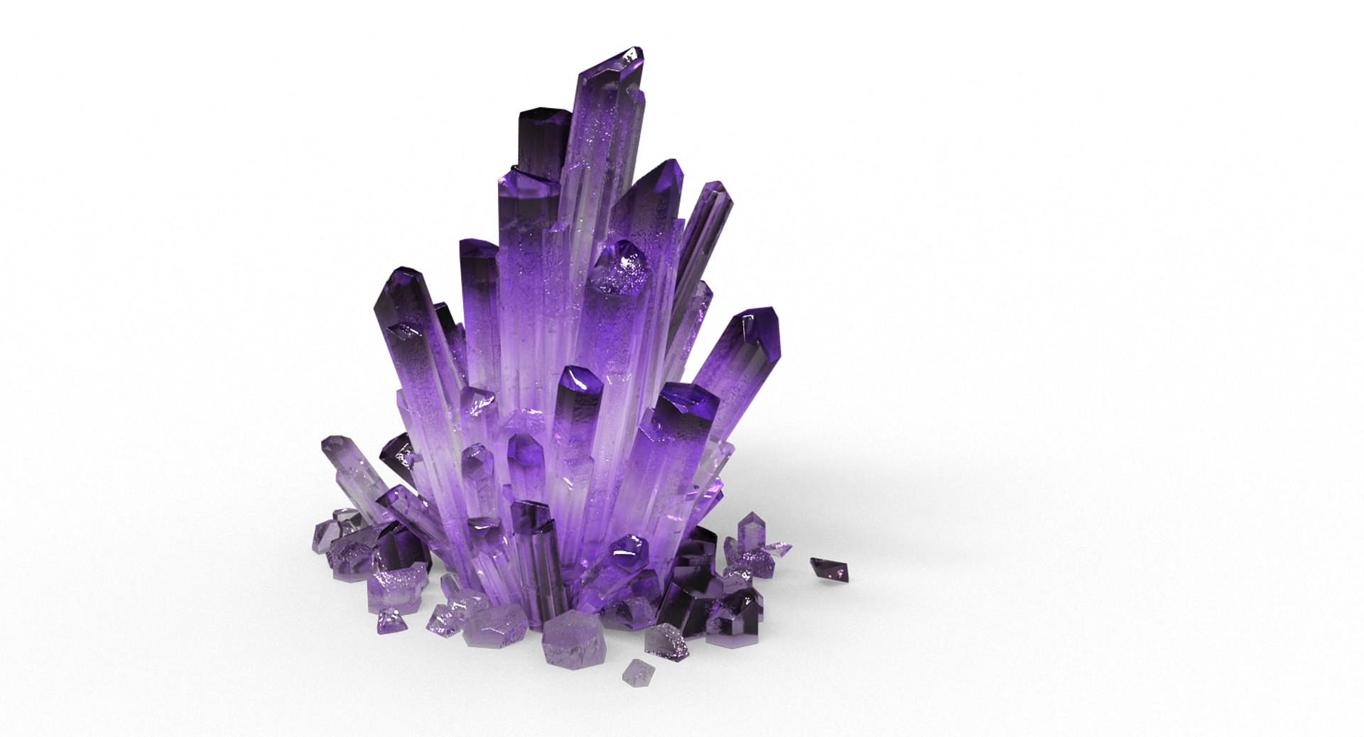 3D Decoration Crystals - TurboSquid 1393455