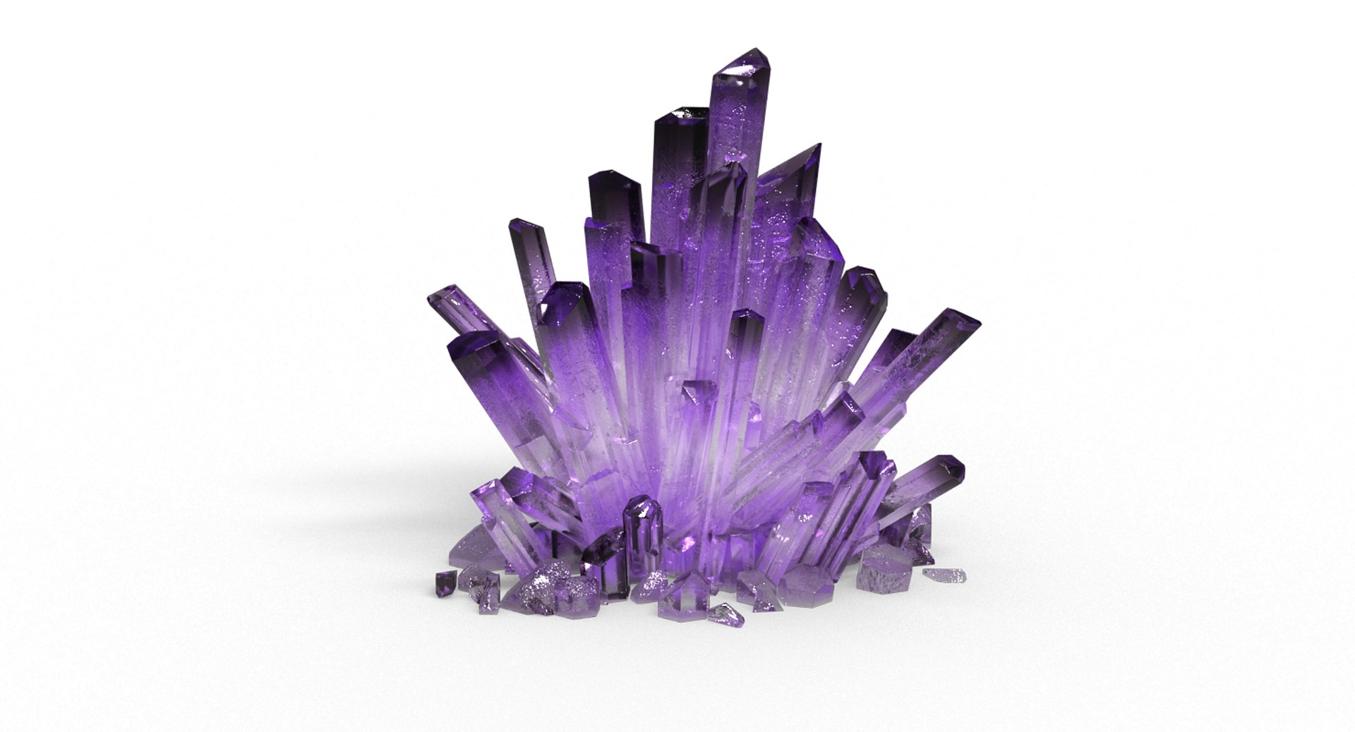 3D Decoration Crystals - TurboSquid 1393455