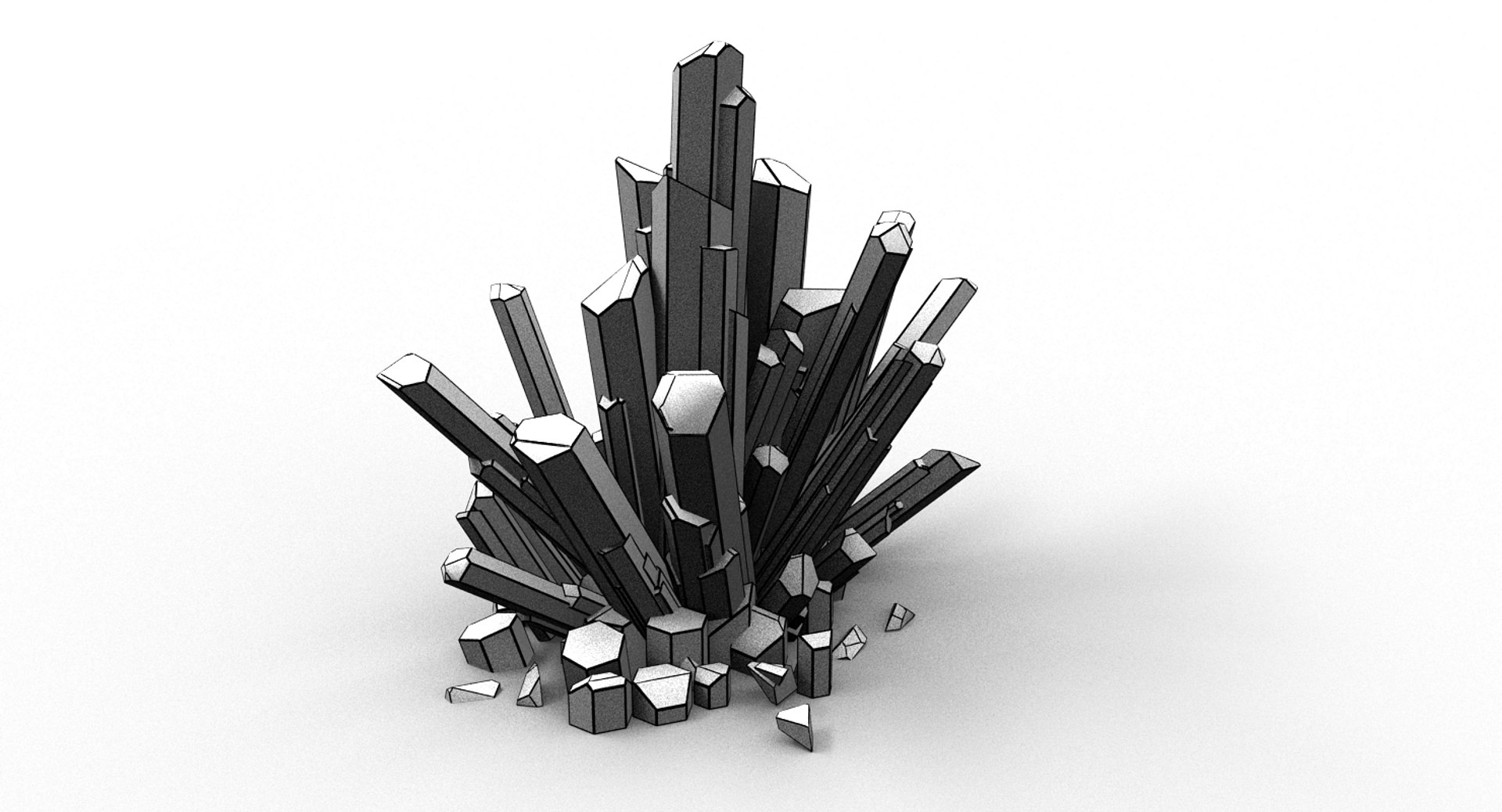 3D Decoration Crystals - TurboSquid 1393455