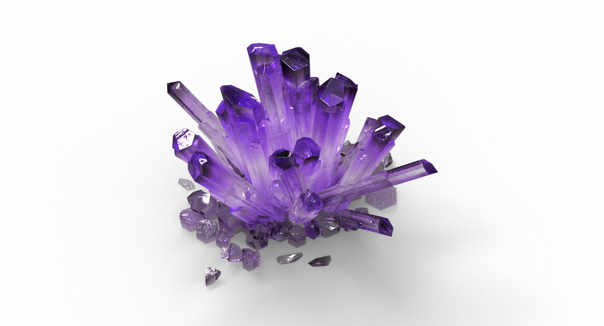3D Decoration Crystals - TurboSquid 1393455
