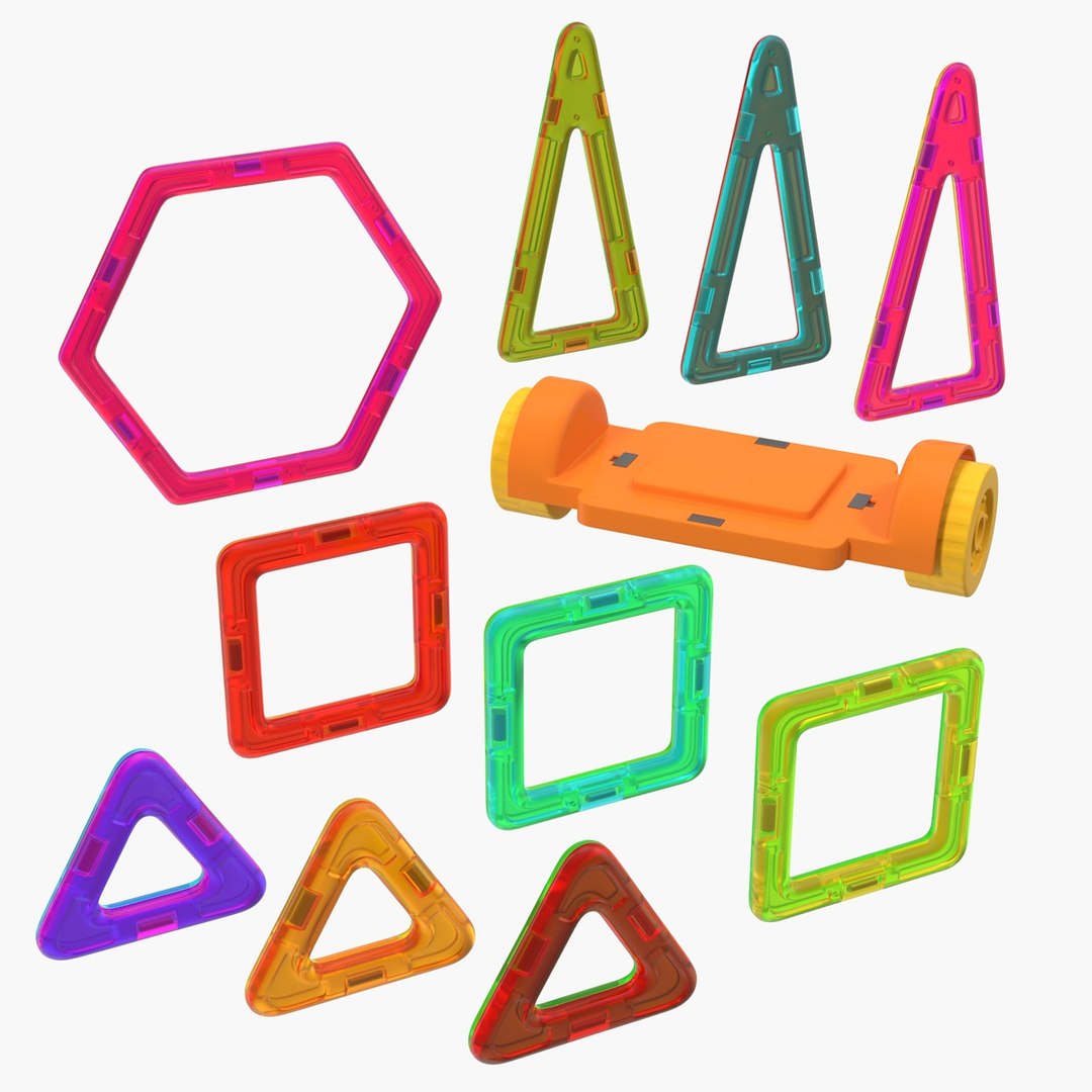 3D Mini Magnetic Constructor Model - TurboSquid 1339167