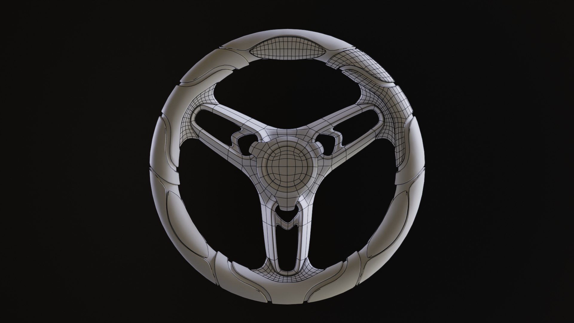 3D Racing Wheel - TurboSquid 2065583