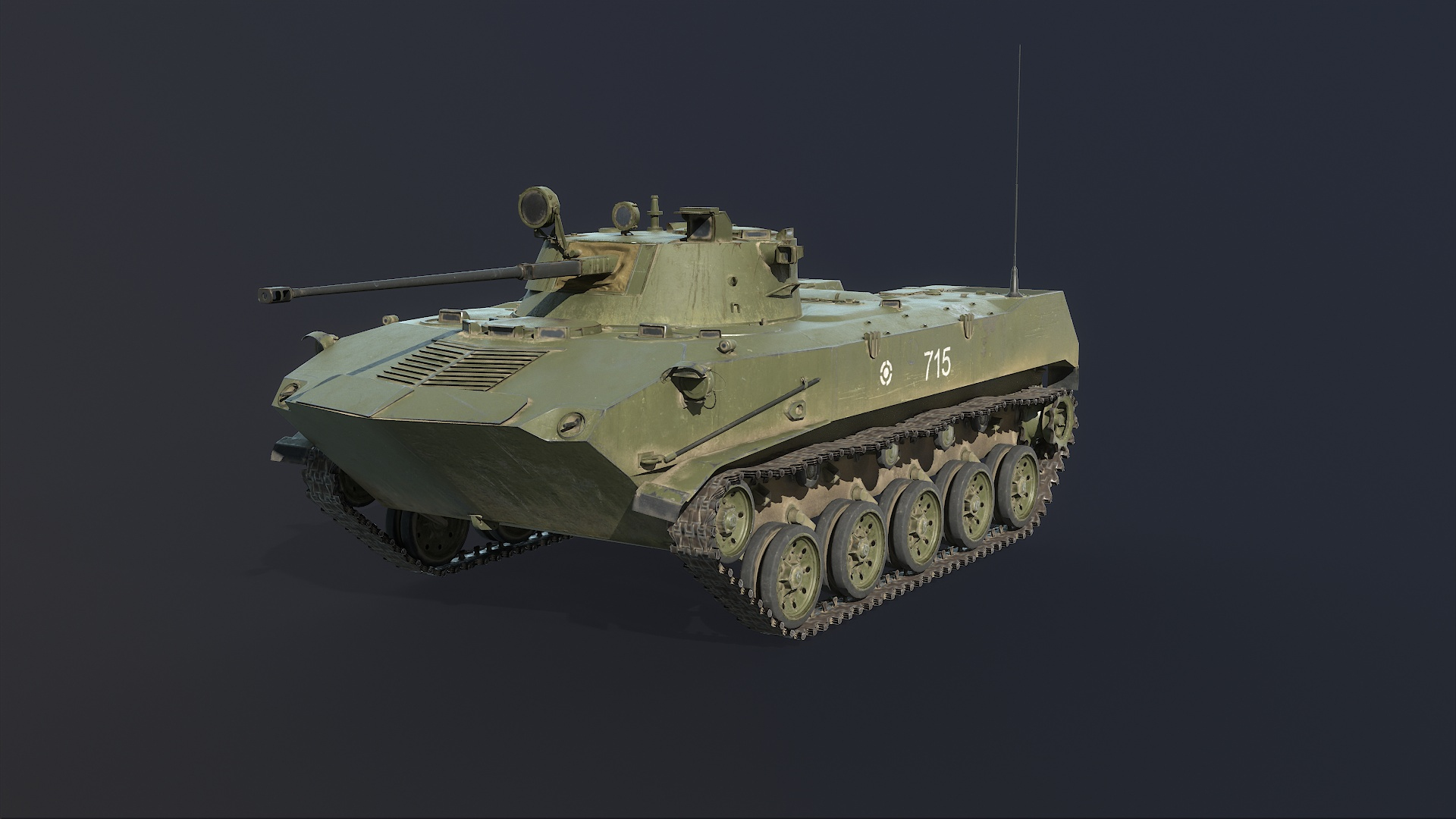 BMD-2 LOD2 Low-Poly 3D Model - TurboSquid 1822658