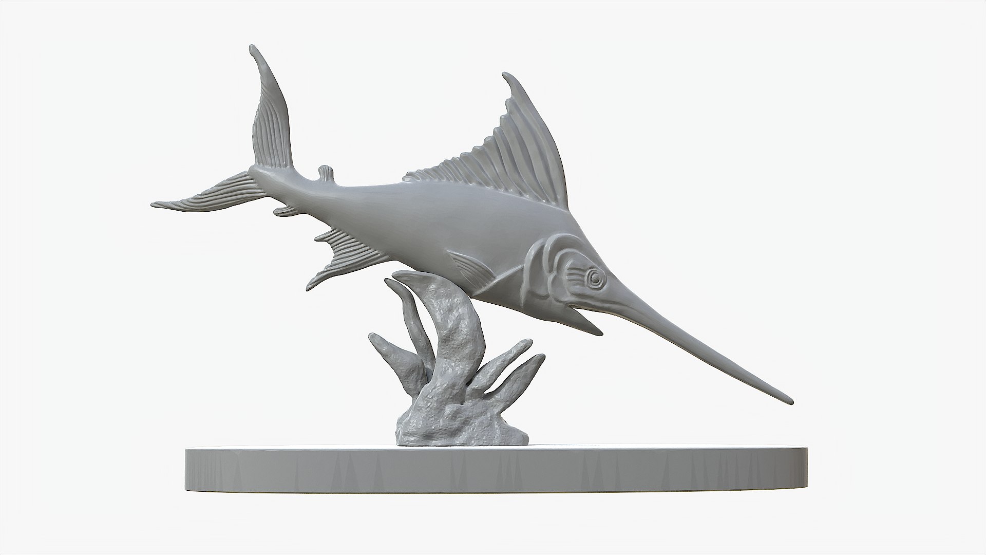 3D Swordfish Model - TurboSquid 1919382