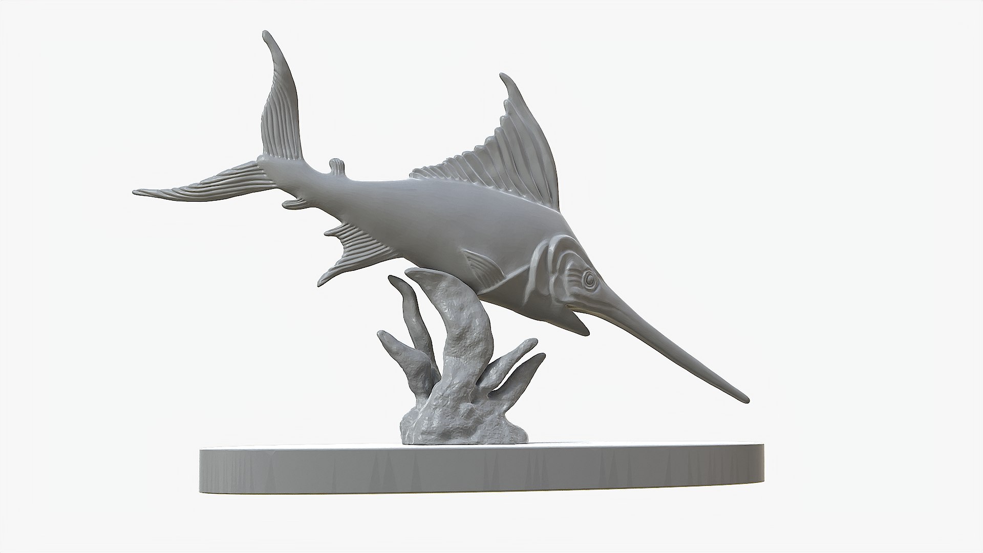 3D Swordfish Model - TurboSquid 1919382