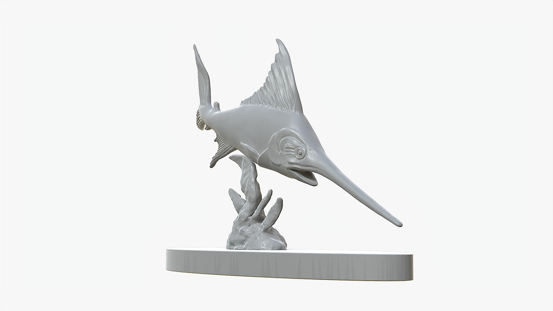 3D Swordfish Model - TurboSquid 1919382