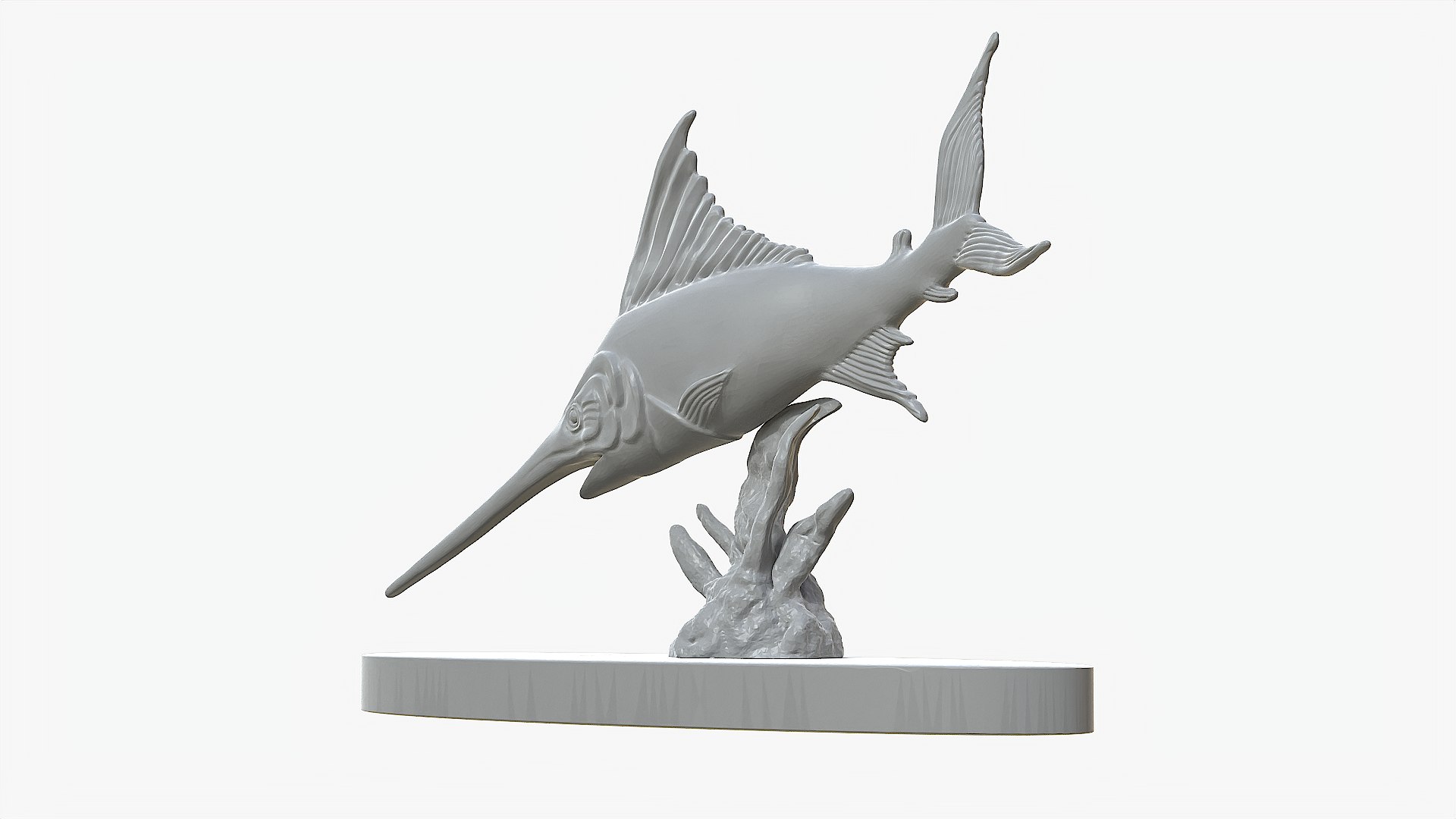 3D Swordfish Model - TurboSquid 1919382