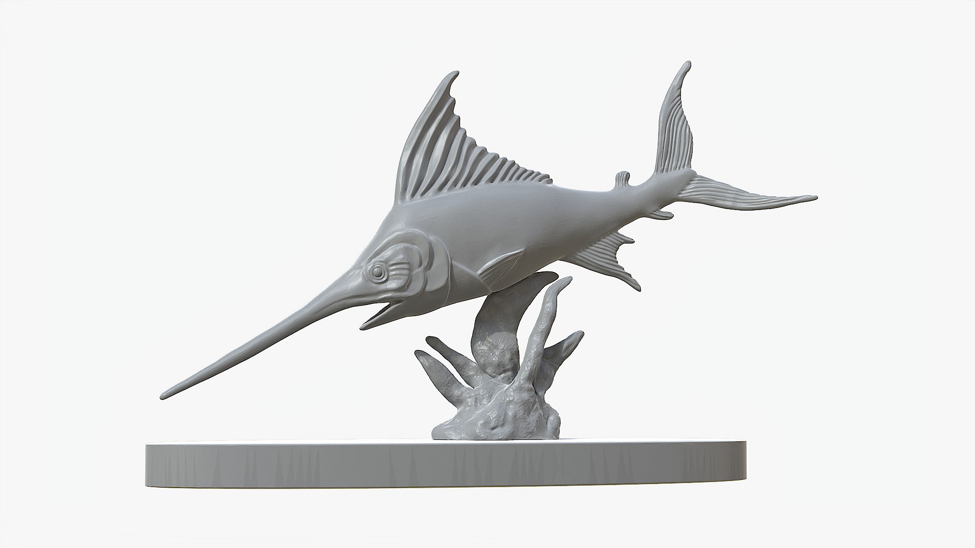 3D Swordfish Model - TurboSquid 1919382