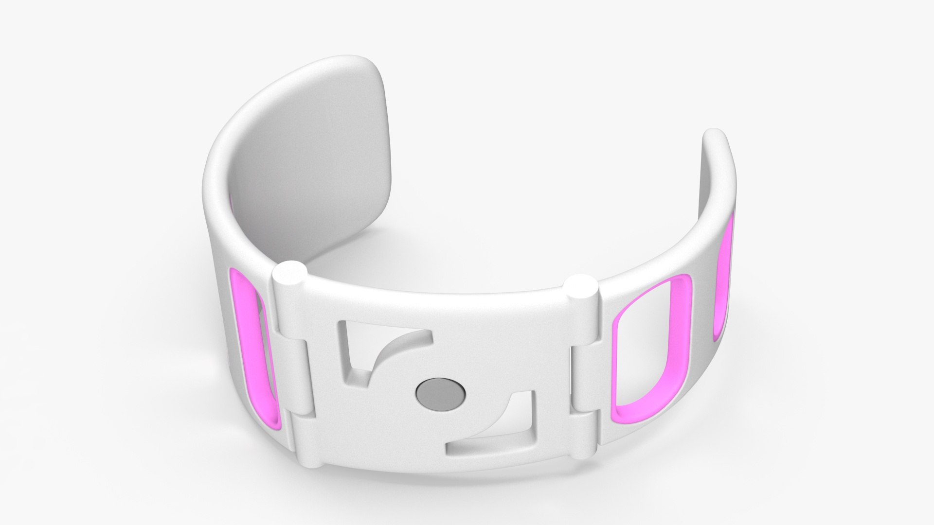 3D Model Smart Health Monitoring Bracelet Vital Pink - TurboSquid 2225943